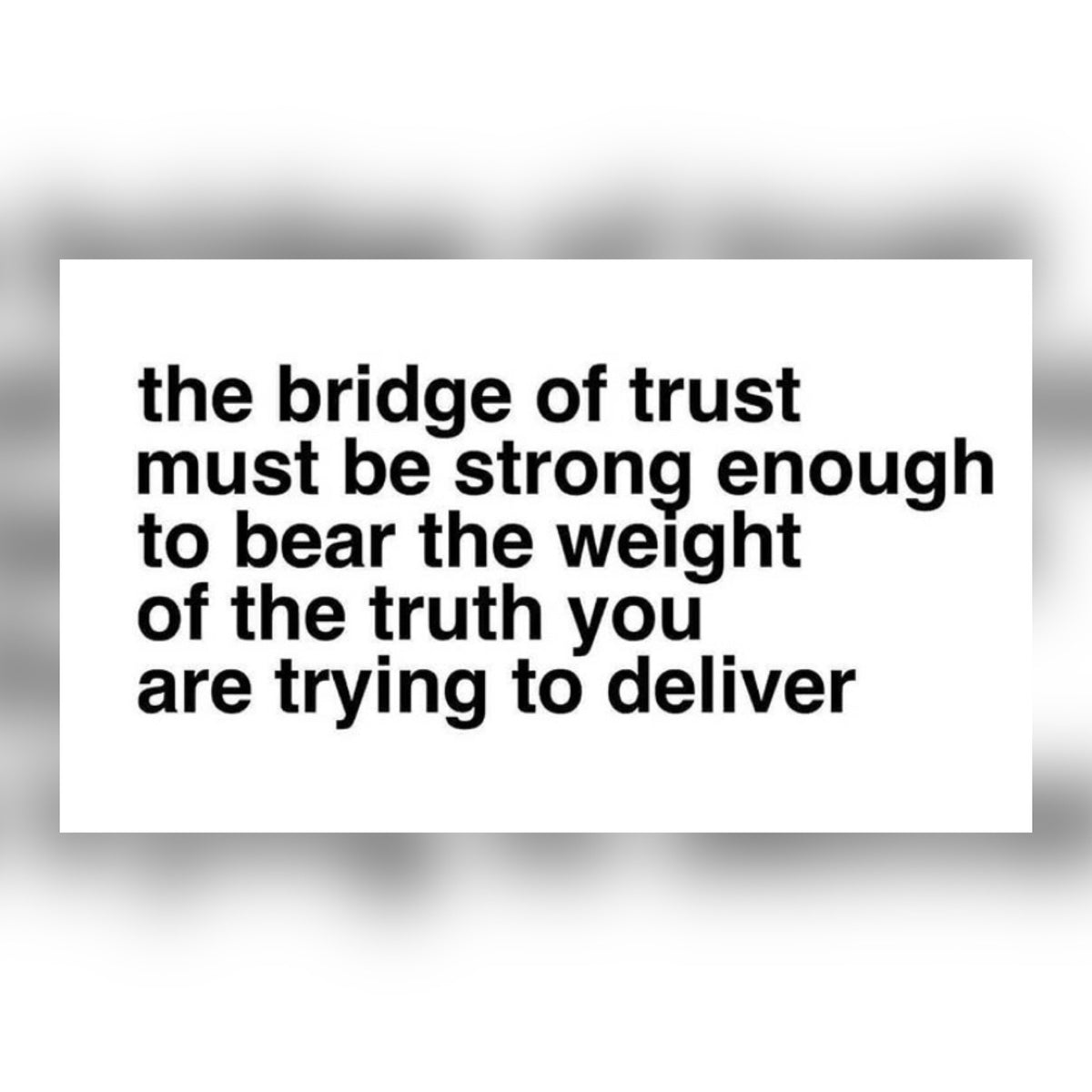 Strong Trust ⚡️ – Spoken Reasons