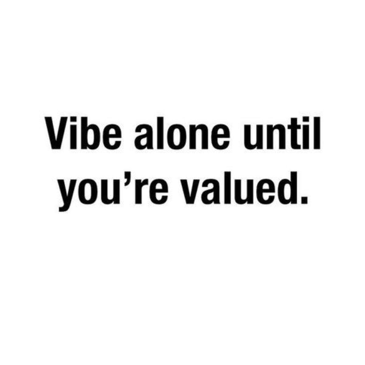 Vibe Alone ⚡️ – Spoken Reasons